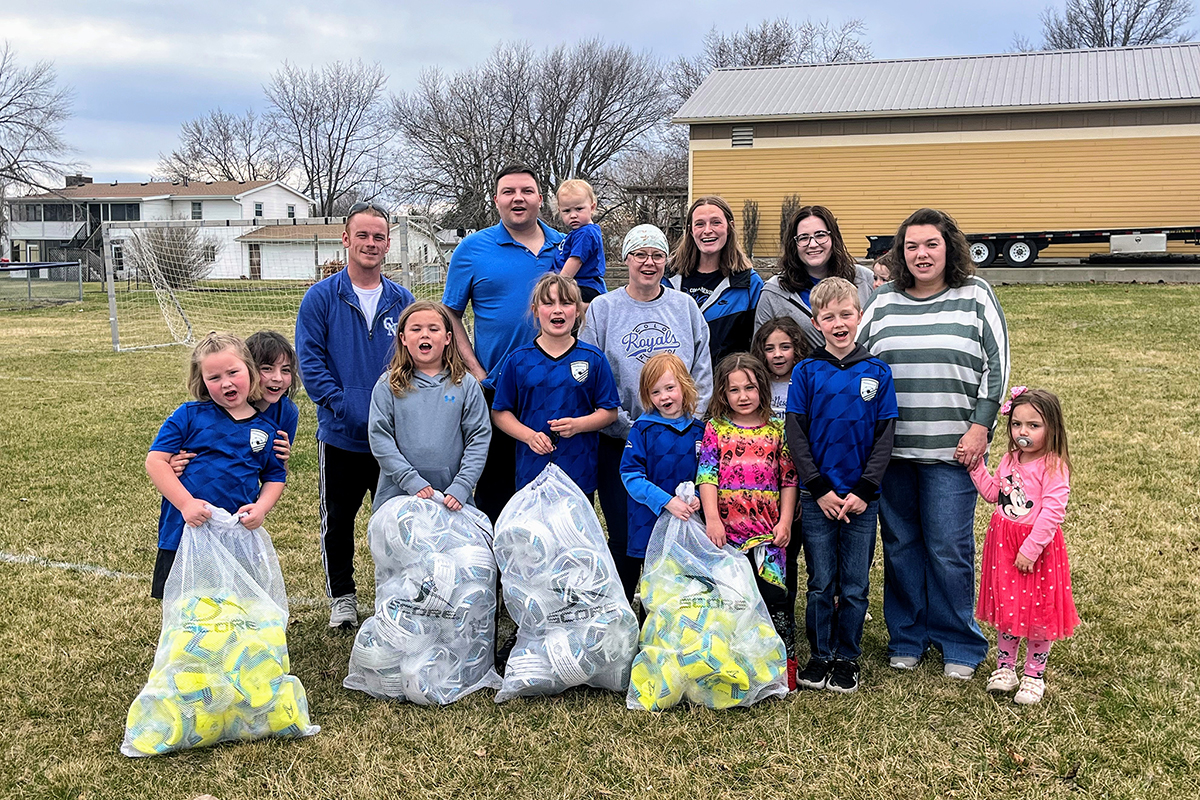 Iowa Soccer Association and SCORE Sports ‘Share The Love’ with Local ...